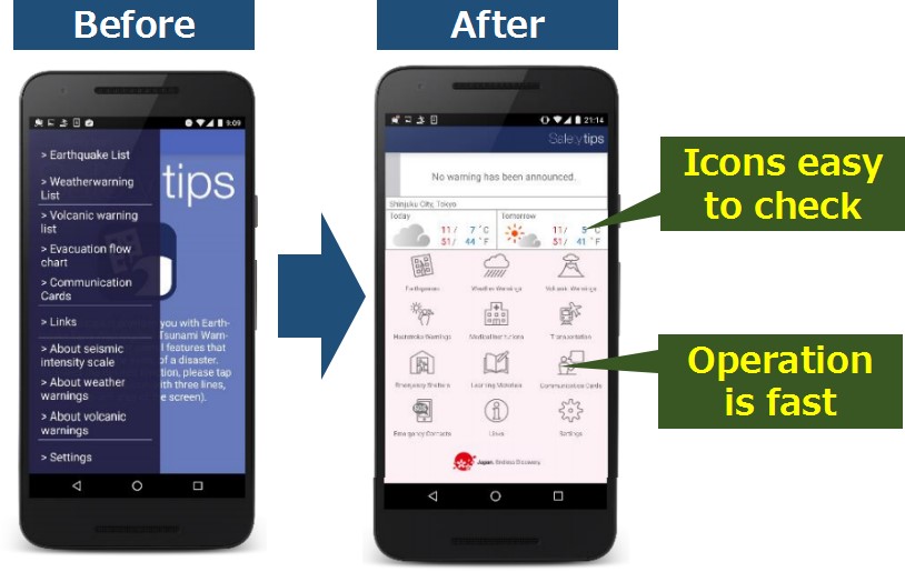"Safety tips" for travelers is amazing! Free app developed under Japan ...